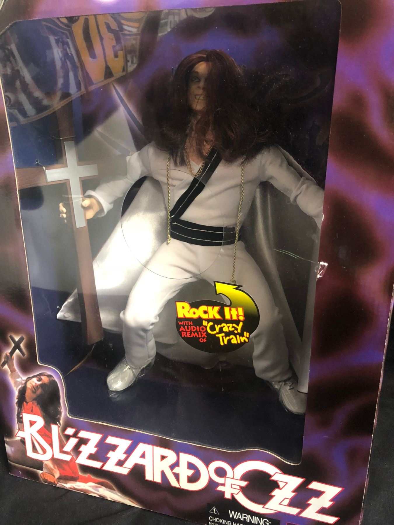 LIMITED EDITION OZZY OSBOURNE "BLIZZAED OF OZ" COLLECTIBLE ROCK DOLL