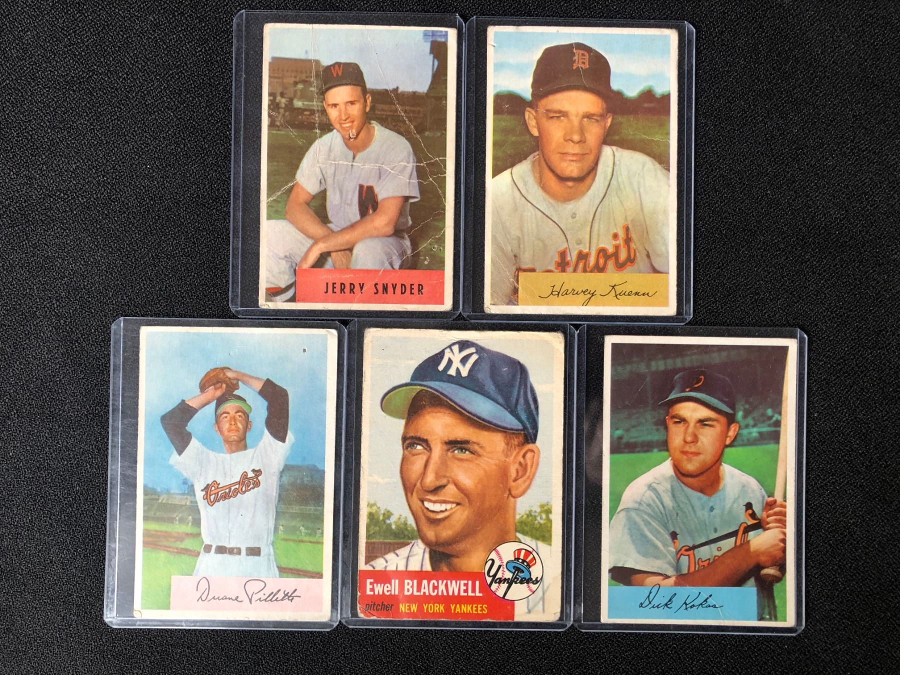 Vintage Baseball Card Lot