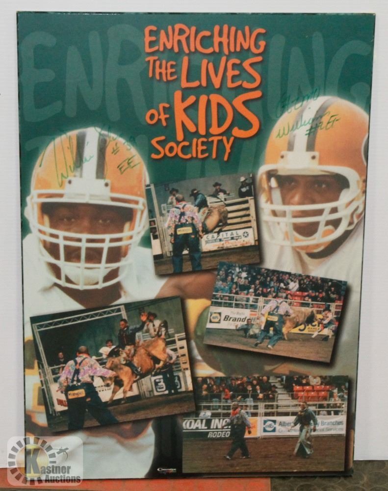 GIZMO WILLIAMS AND WILLIE PLESS SIGNED - Kastner Auctions