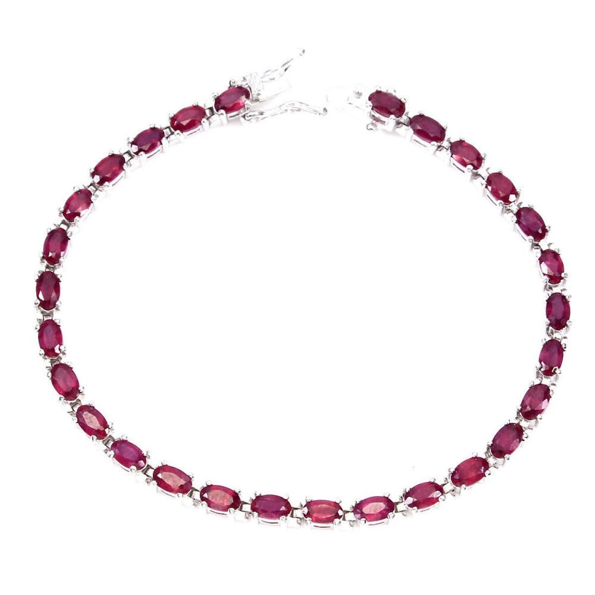 Natural Top Blood Red Ruby Bracelet