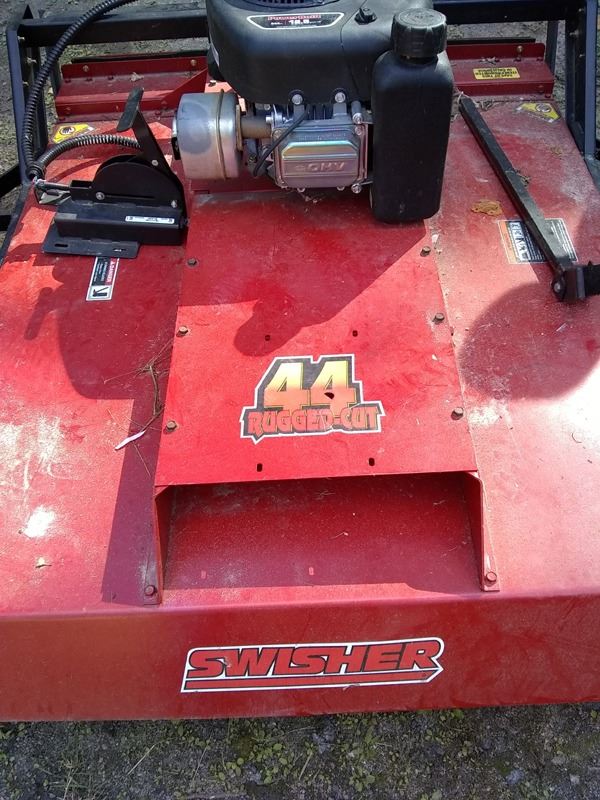 NEW SWISHER 44 RUGGED CUT TRAILCUTTER / RUNS, ONLY USED 2X