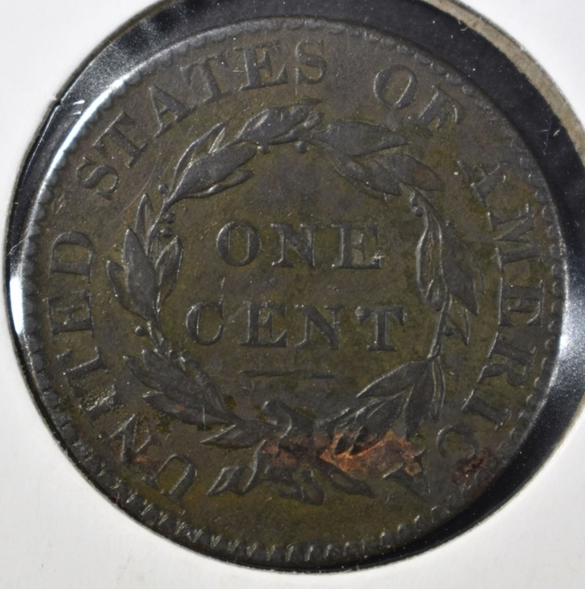 1823 LARGE CENT, VF+ KEY DATE