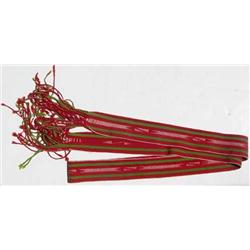 Hopi / Zuni Sash, 1920-40s