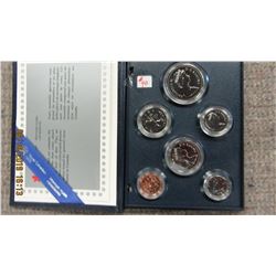 1986 CANADA SPECIMEN MINT COIN SET