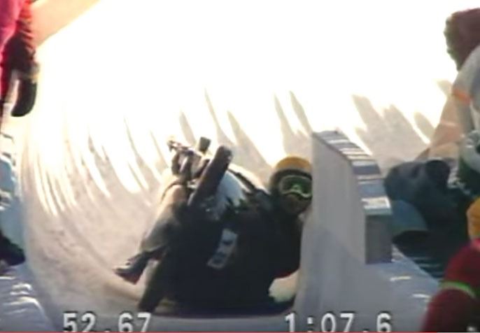 Calgary 1988 Winter Olympics: Dudley Stokes's Qualifier-Worn Jamaican ...