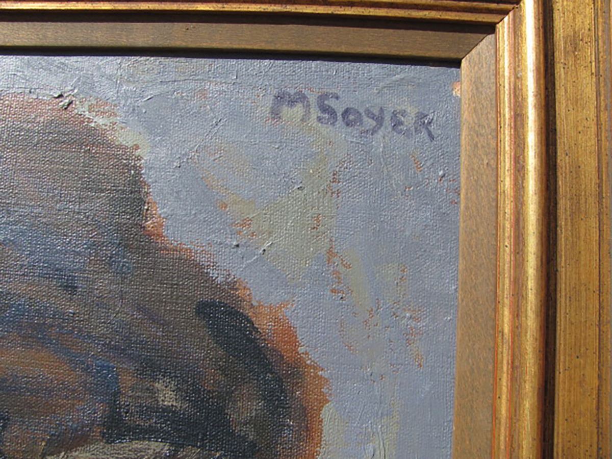 Moses Soyer, Dancers, Oil Painting