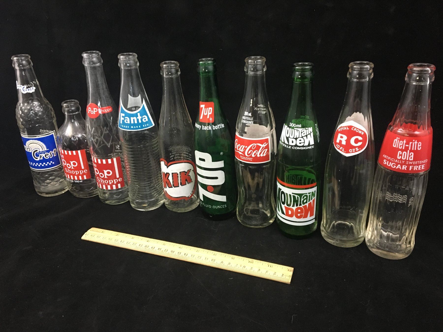 LOT OF VINTAGE SODA POP BOTTLES CLEAN Schmalz Auctions lot-of-vintage-soda-pop-bottles-clean-schmalz-auctions
