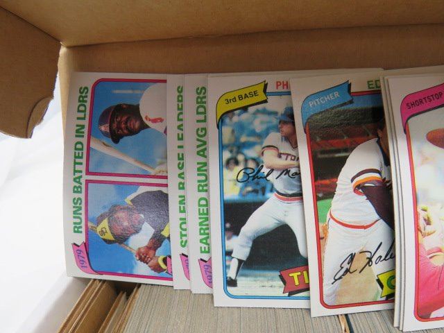 Box Full Of Baseball Cards (great Assortment)