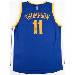 Klay Thompson Signed Warriors Authentic Adidas Swingman Jersey (Fanatics)