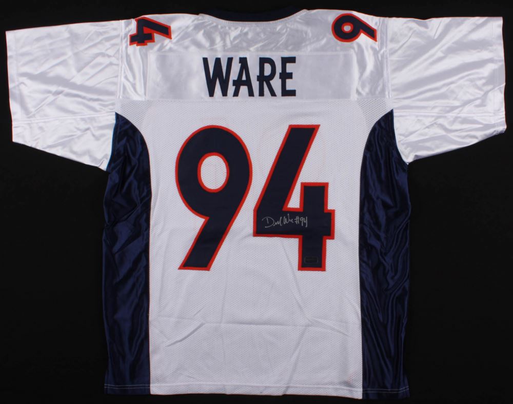 DeMarcus Ware Signed Broncos Jersey (Radtke COA)
