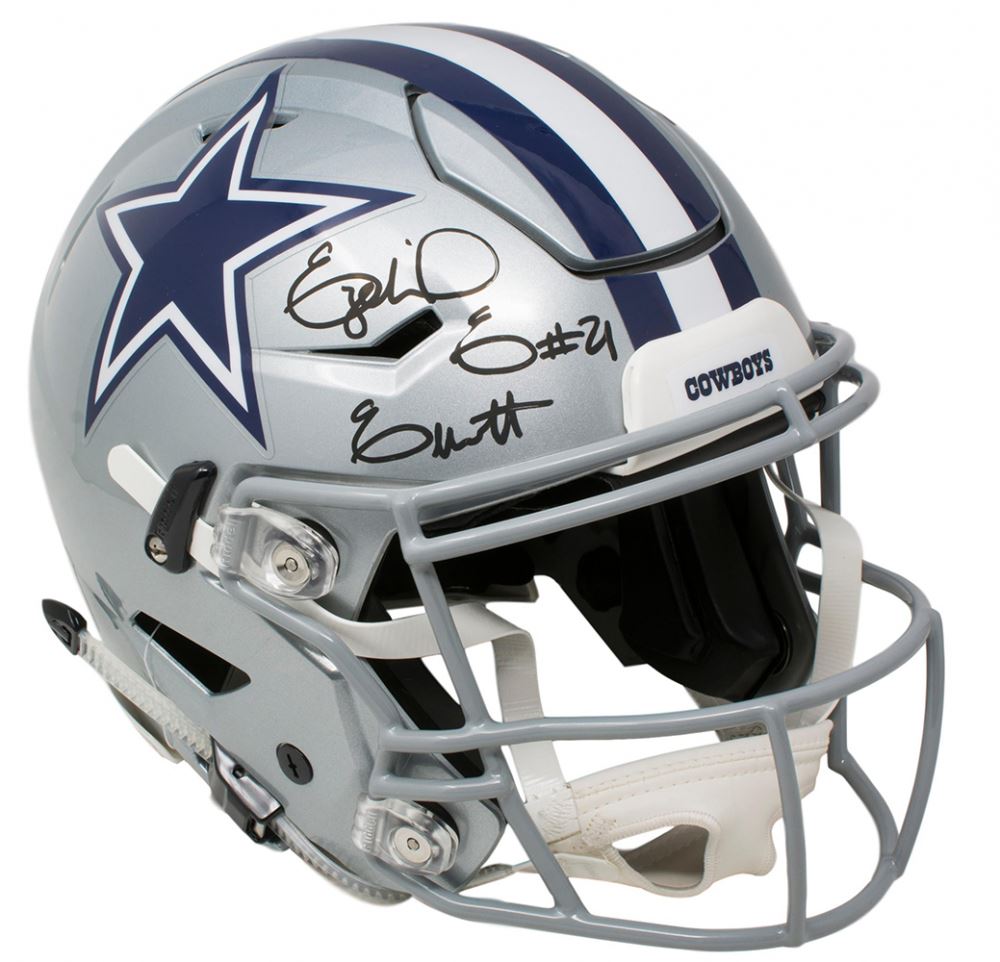 Ezekiel Elliott Signed Dallas Cowboys Full-Size Authentic On-Field ...