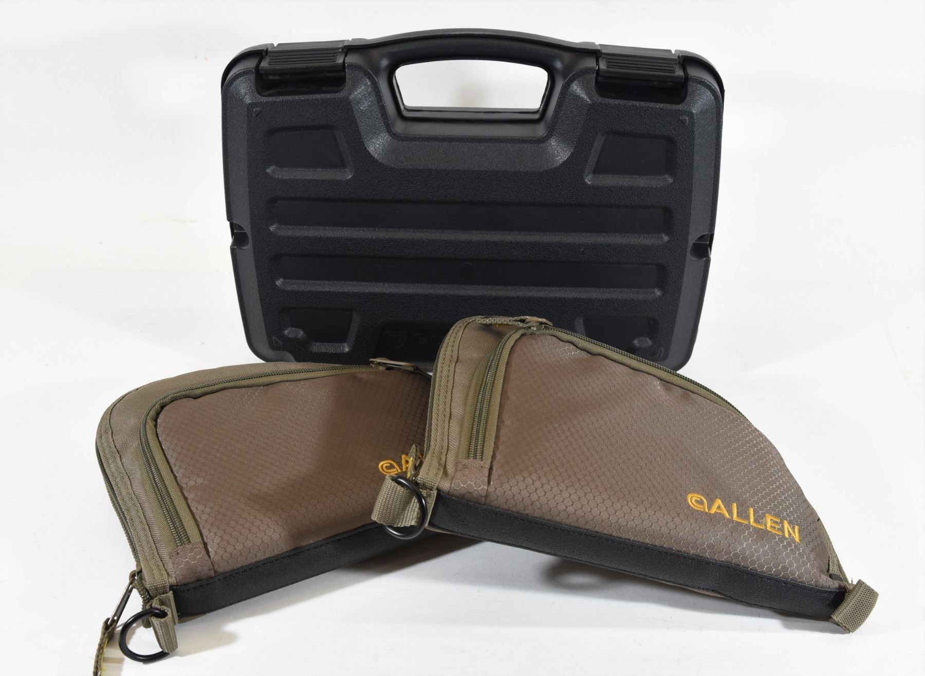 Hard Pistol Case And Two Soft Pistol Cases Landsborough Auctions hard-pistol-case-and-two-soft-pistol-cases-landsborough-auctions