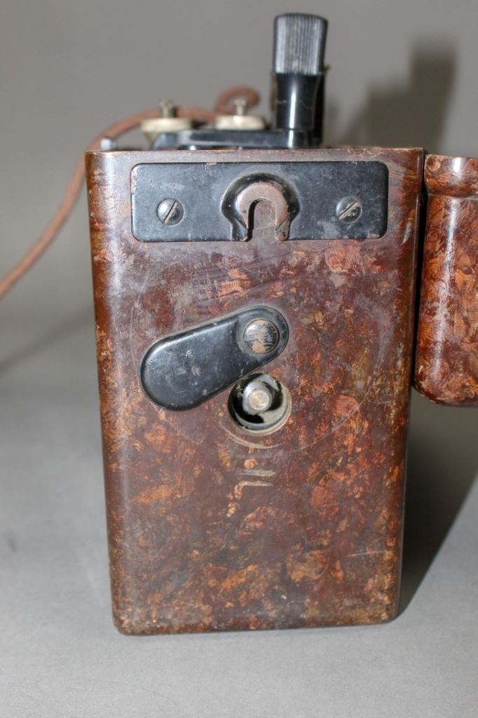 WWII Nazi Field Radio with Bakelite Case