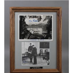 WWII Nazi SS Otto Gunsche Autographed Photos