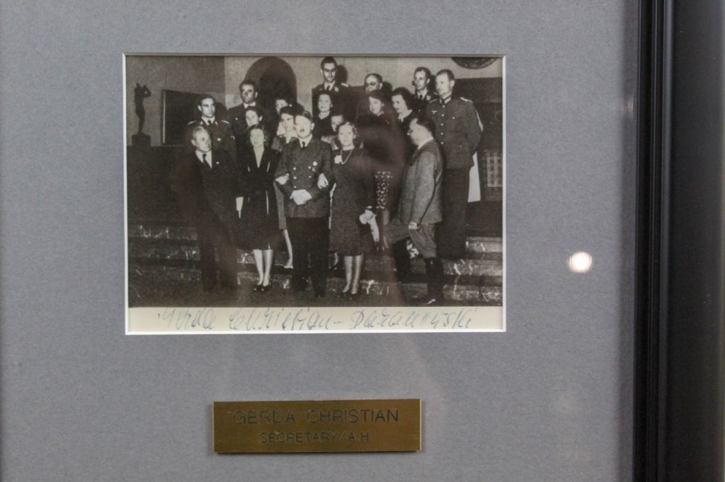 WWII Nazi Gerda Christian Signed Photograph