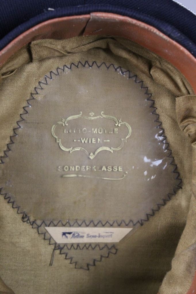 WWII Nazi Diplomat Dr Seyss Peaked Cap & Photos