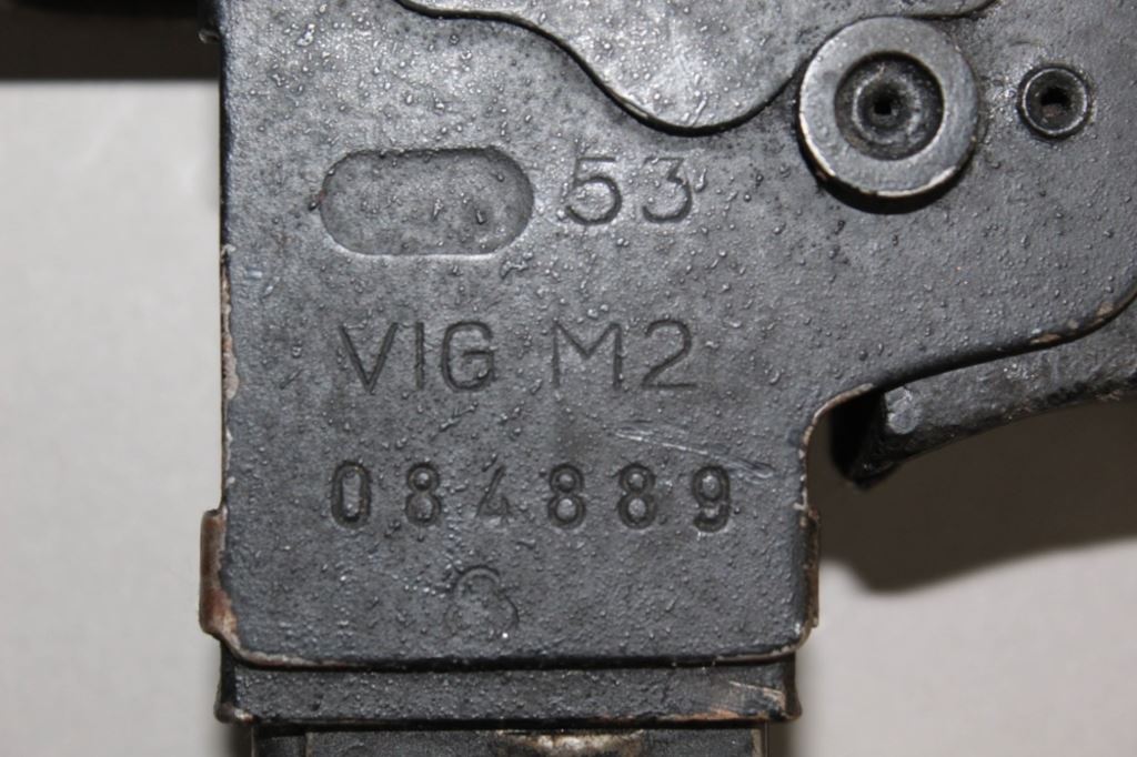 Belgian Vigneron M2 SMG Display Machine Gun