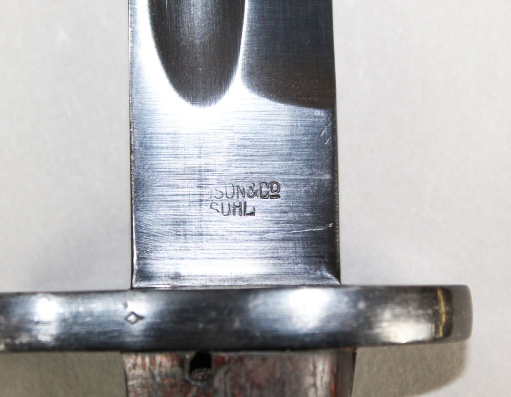 German Export Bayonet w/Scabbard