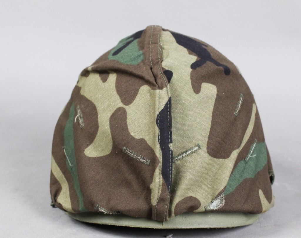 US M1 Pot Helmet Liner and Camo Cover