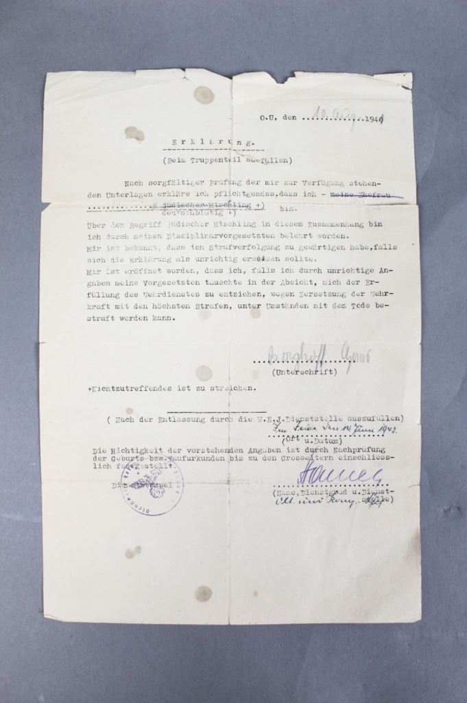 WWII Original German Orders & Documents (7)