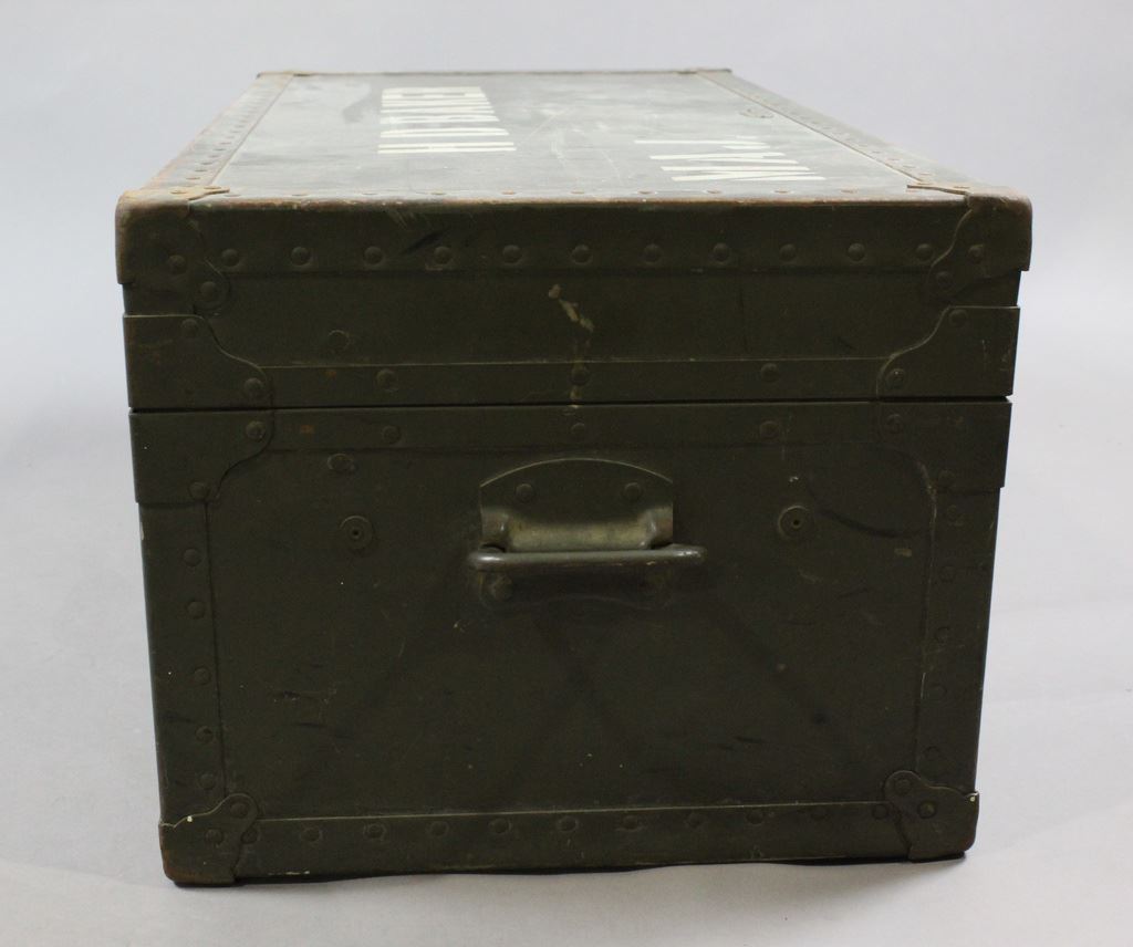 WWII Military Footlocker