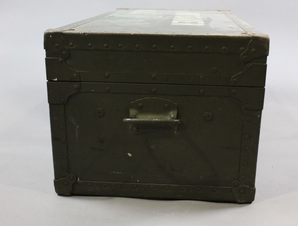 WWII Military Footlocker