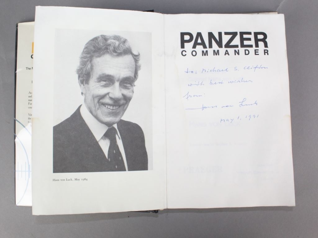 Panzer Commander By Hans Von Luck Book