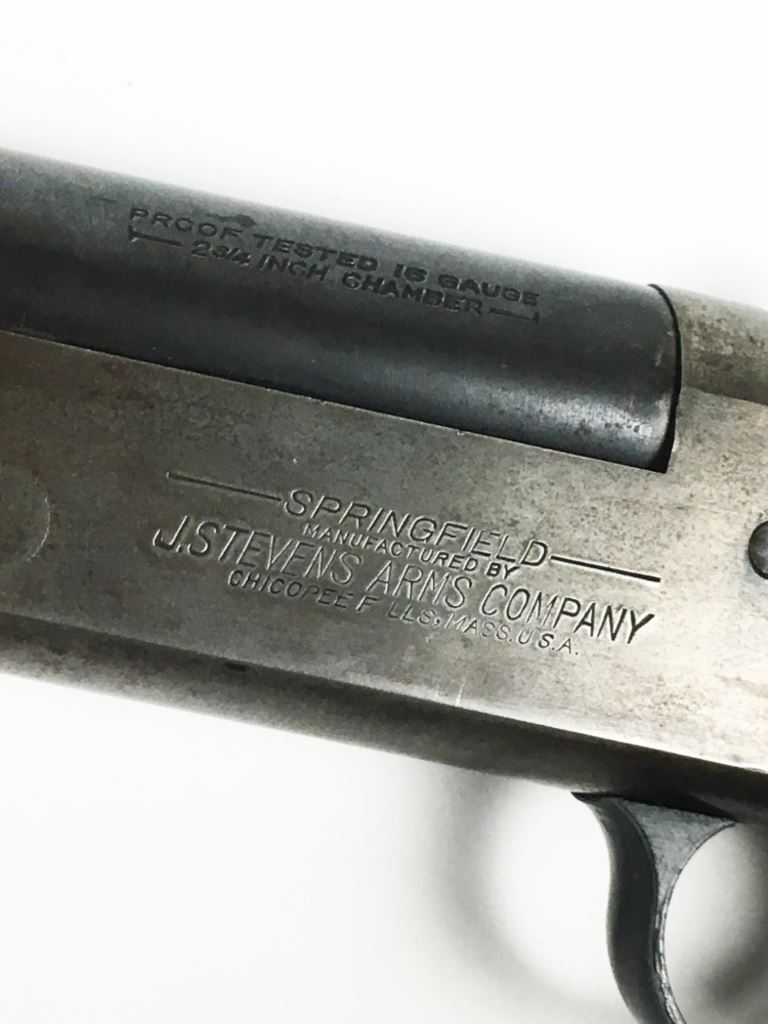 Stevens Springfield 16 Gauge Single Shot Shotgun