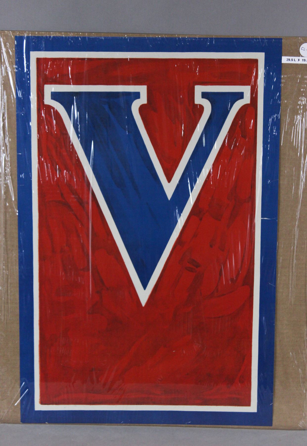 WWI Victory Symbol Poster