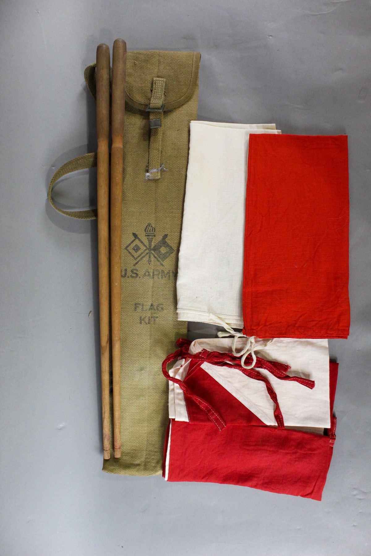 US Army Signal Flag Kit