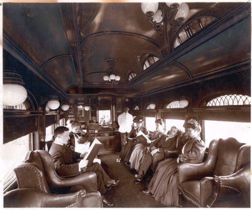 8 rich GREAT NORTHERN RAILWAY INTERIORS, Haynes
