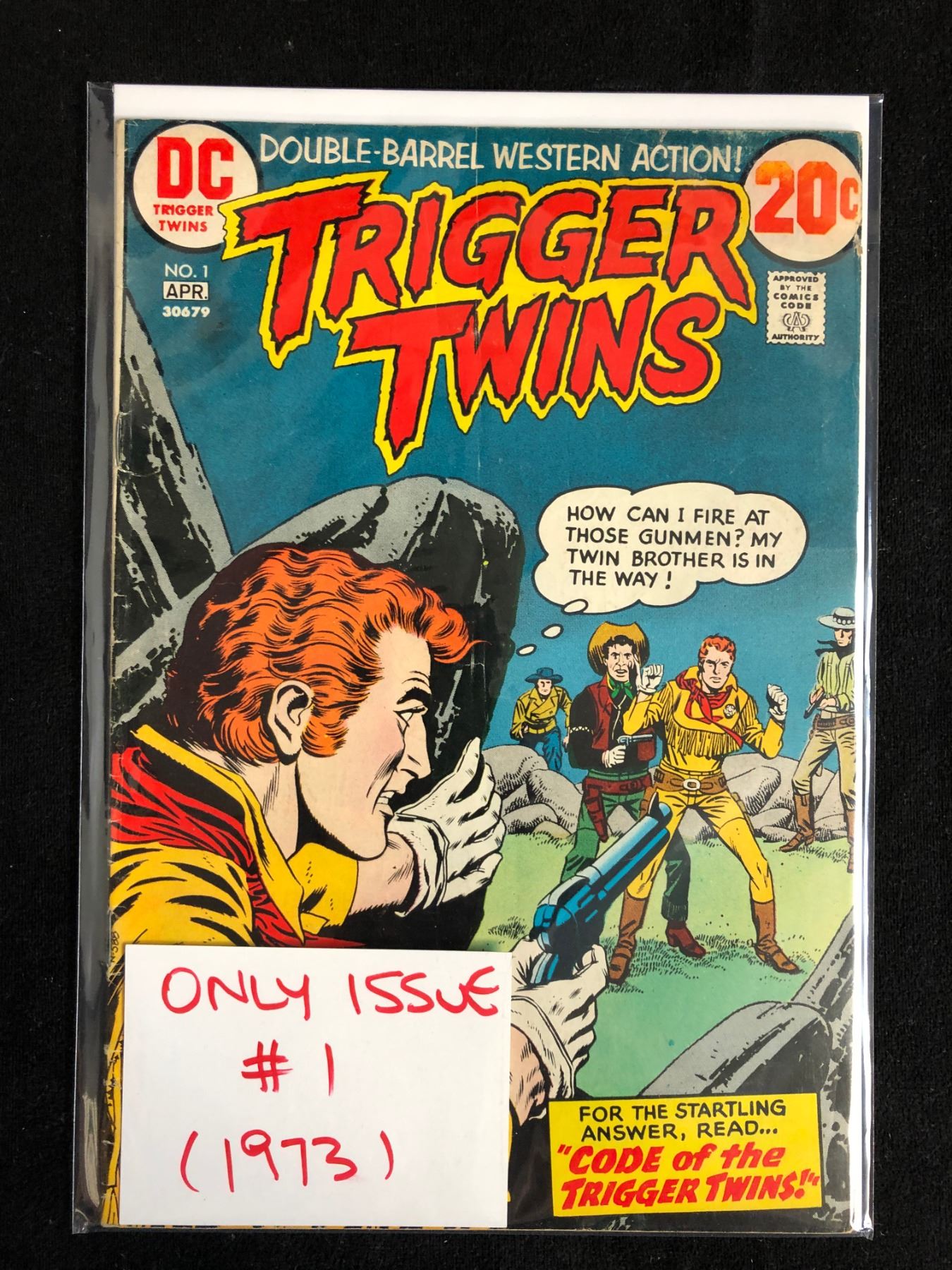 TRIGGER TWINS #1 (DC COMICS) 1973