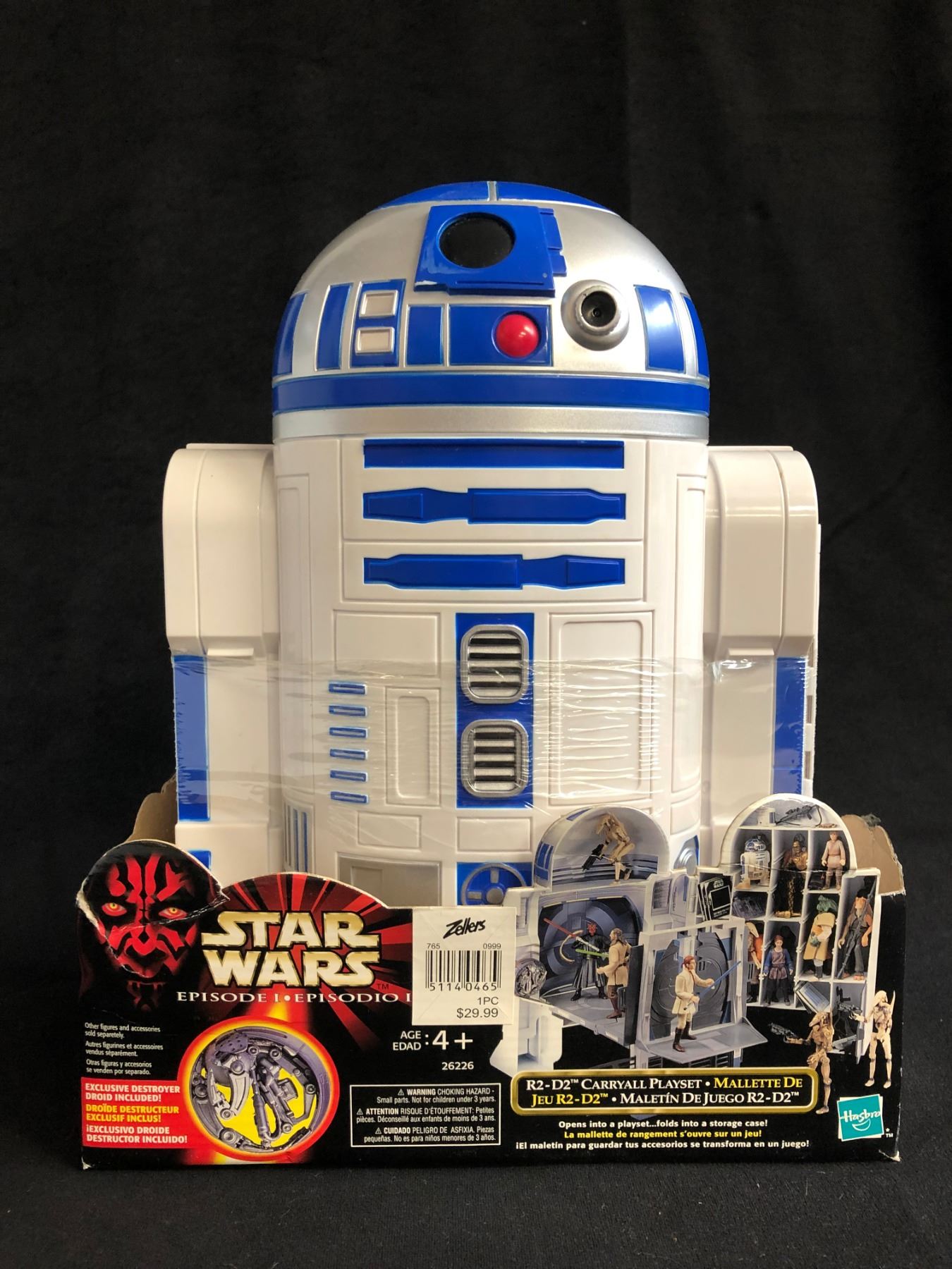Hasbro Star Wars Phantom Menace R2-D2 Carryall Playset