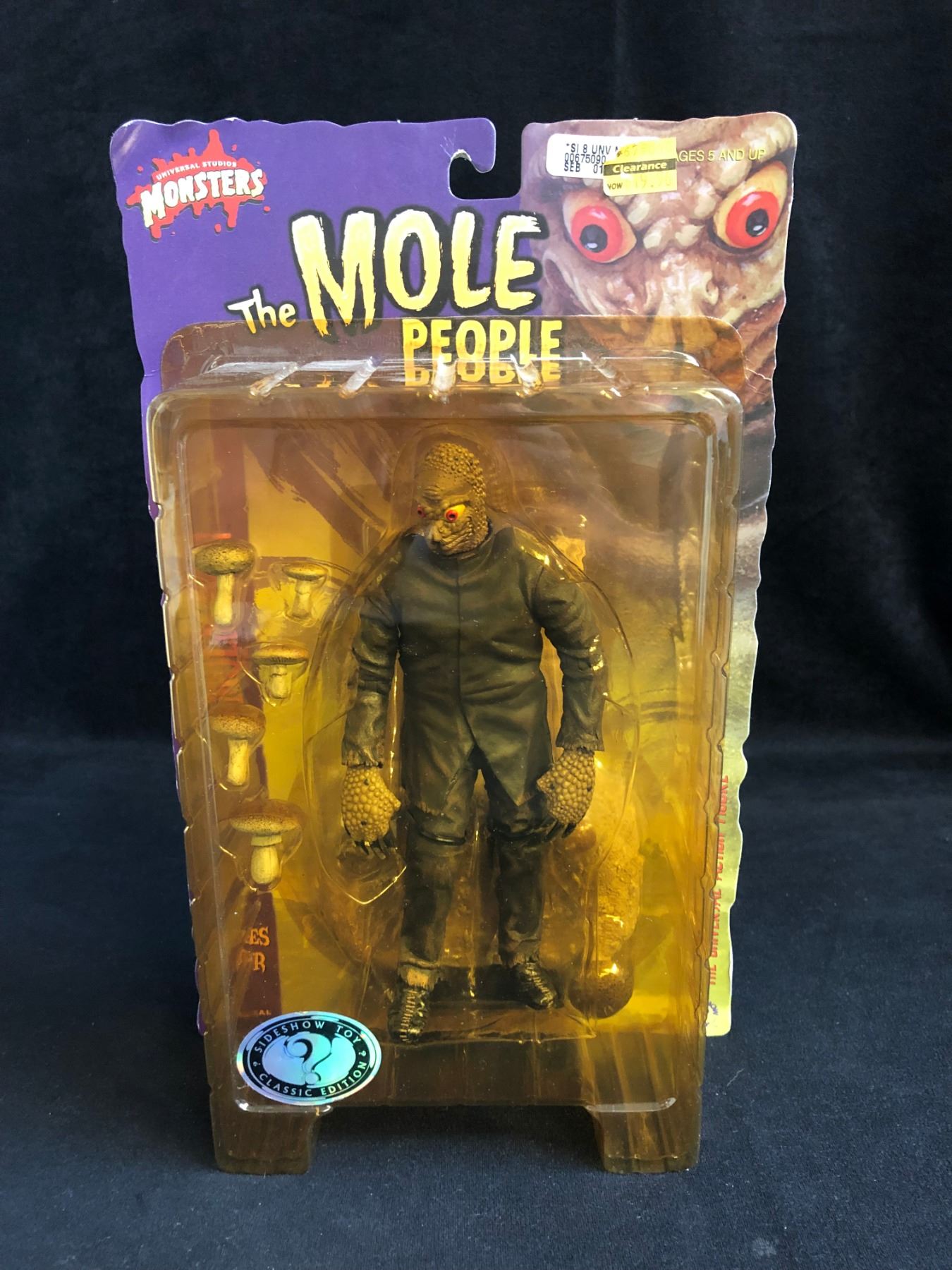 Universal Monsters The Mole People Action Figure Sideshow Toy Mole Man