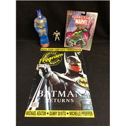 MISCELLANEOUS TOY LOT (BATMAN/ GREEN GOBLIN)