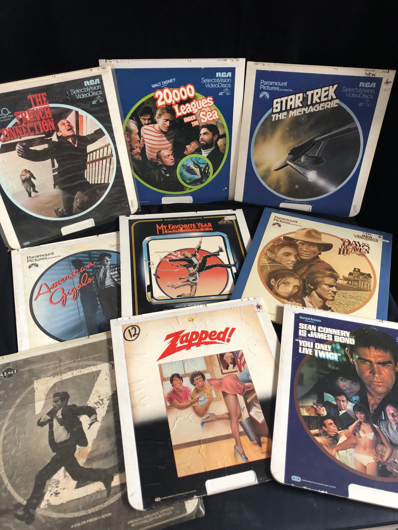 VINTAGE LASERDISC LOT