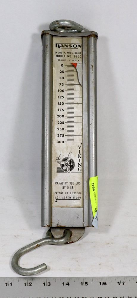 HANSON VIKING 300LB FISH OR HANGING SCALE