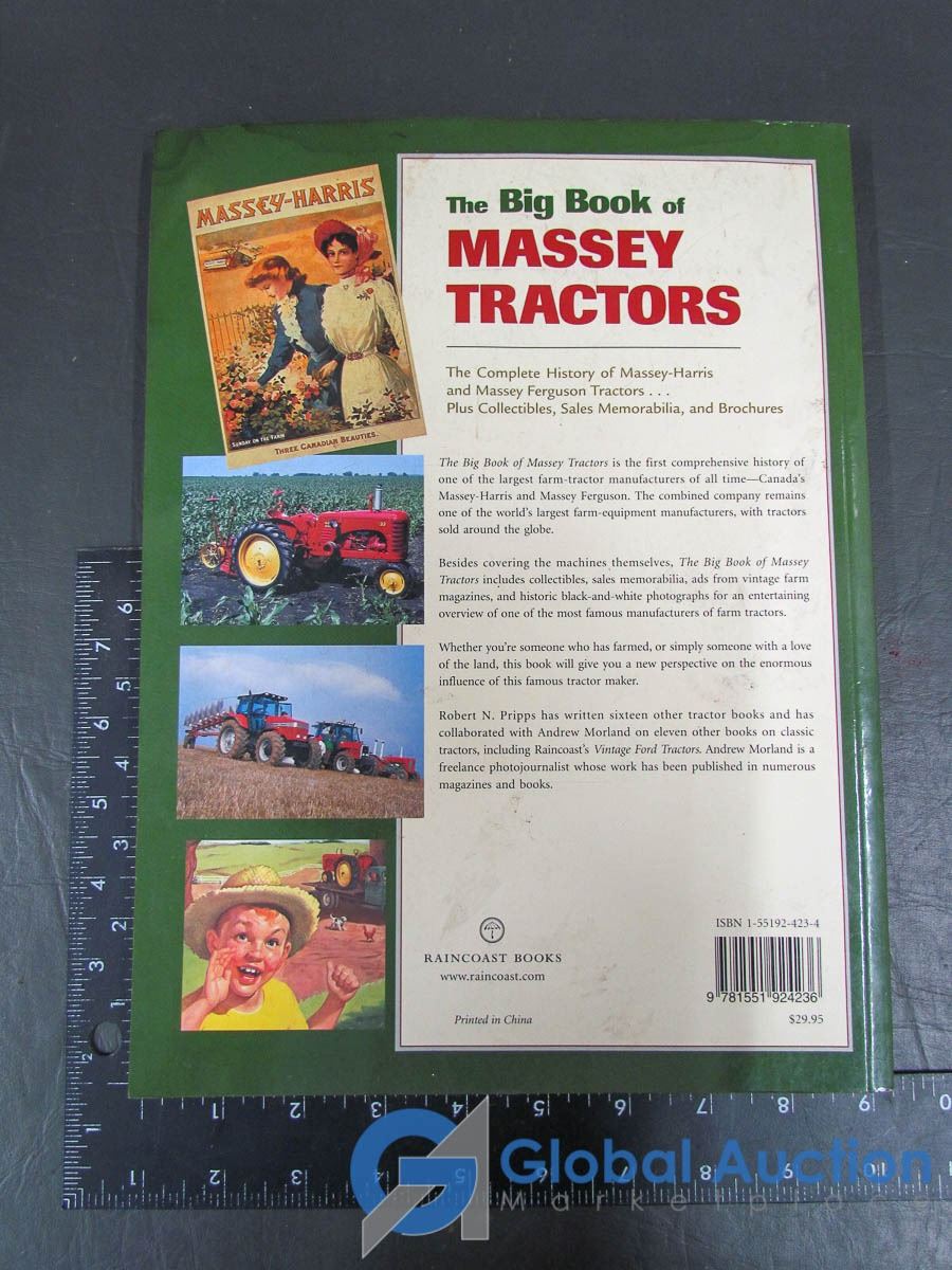 The Big Massey Tractors Book & Vintage Farm Tractors Book