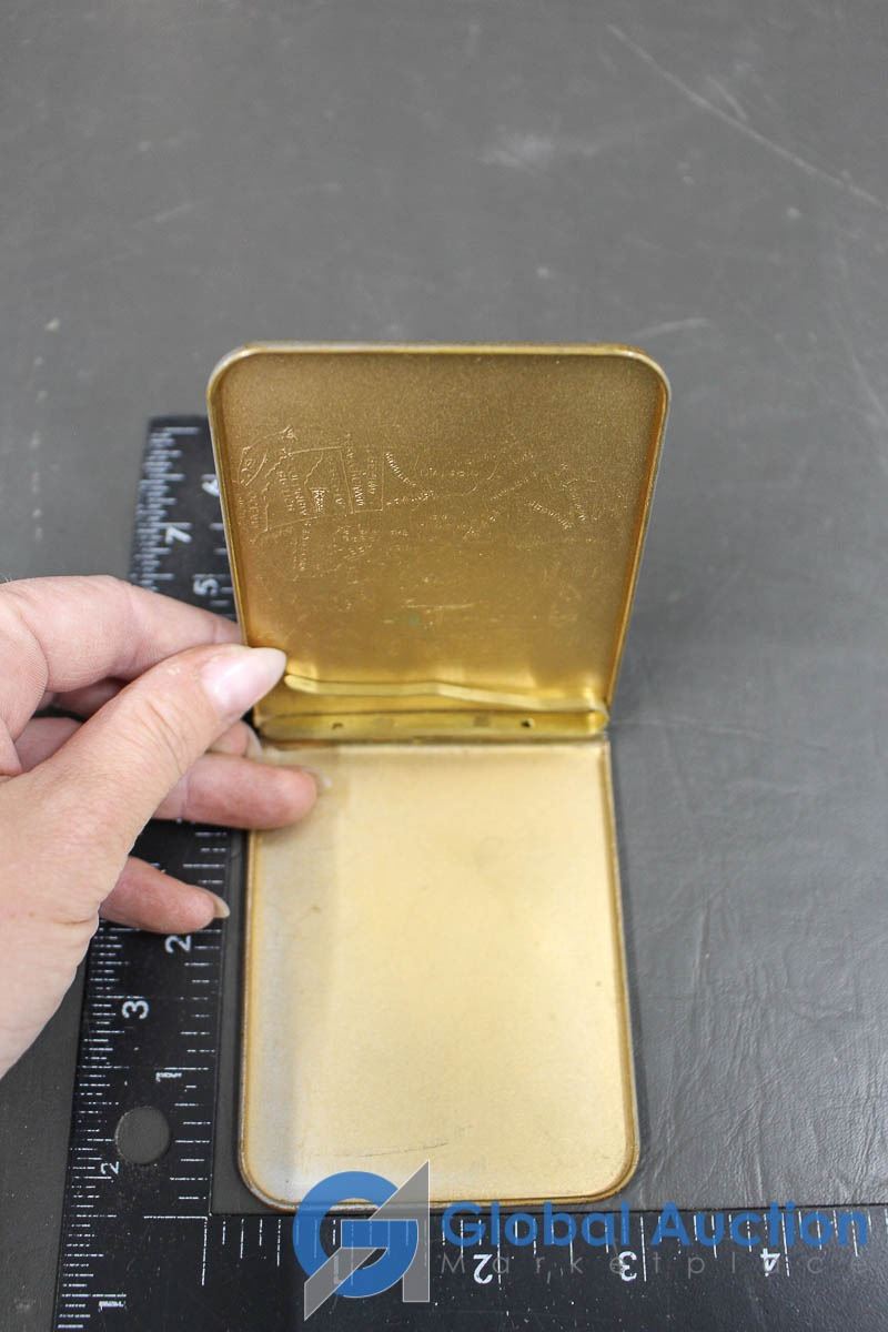 Vintage Metal Canada Billfold & RCMP Belt Buckle