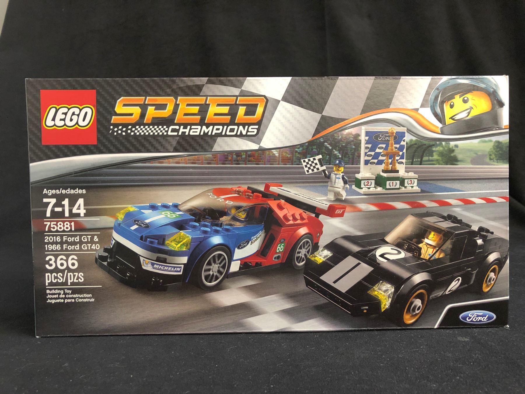 LEGO 75881 Speed Champions 2016 Ford GT & 1966 Ford GT40 (2017)