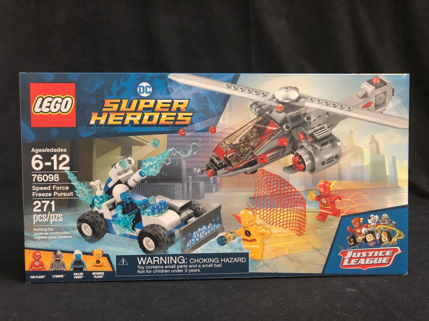 LEGO 76098 DC Super Heroes Justice League Speed Force Freeze Pursuit Flash