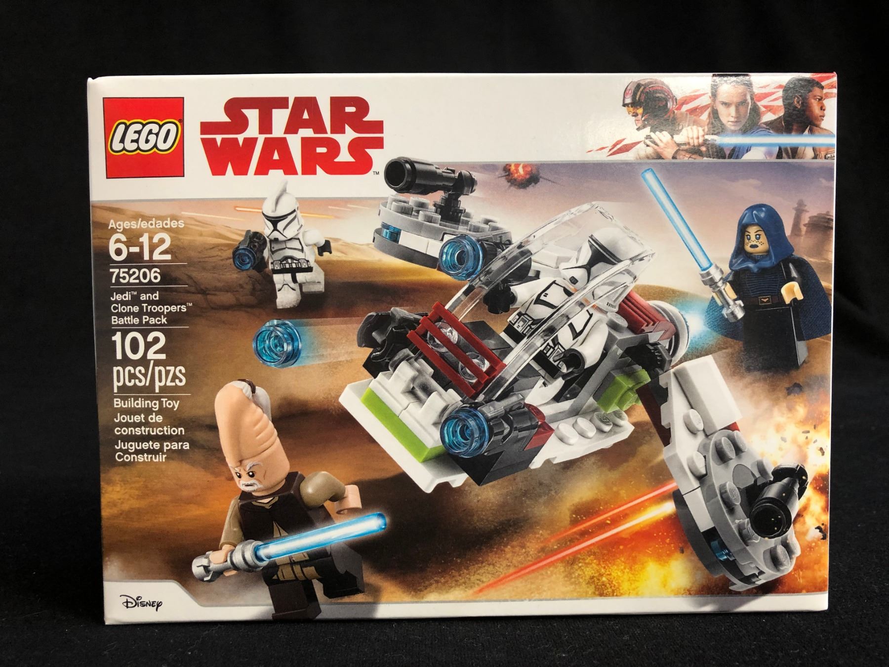 LEGO STAR WARS 75206 Jedi and Clone Troopers Battle Pack