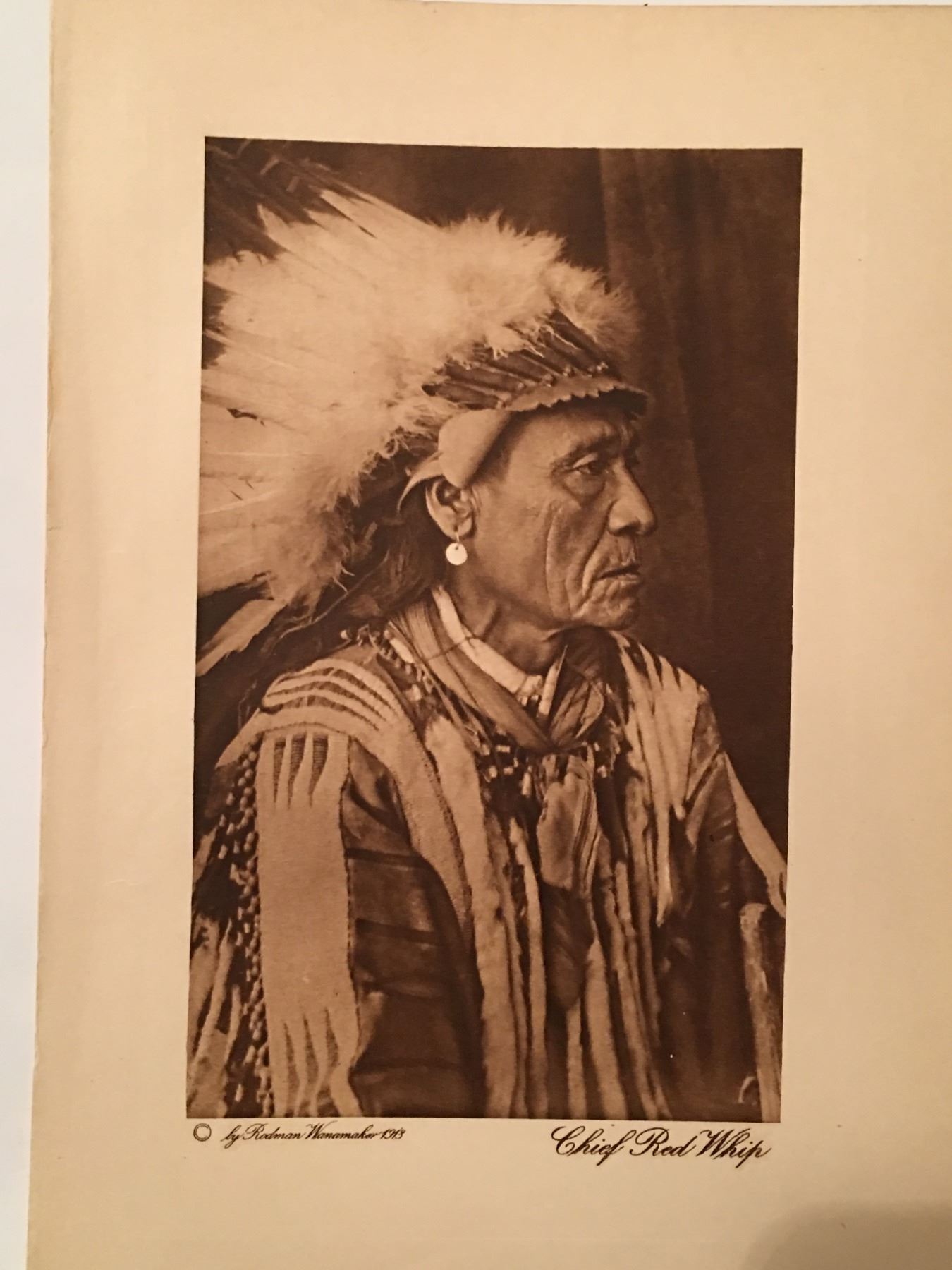 Wanamaker Dixon Chief Red Whip