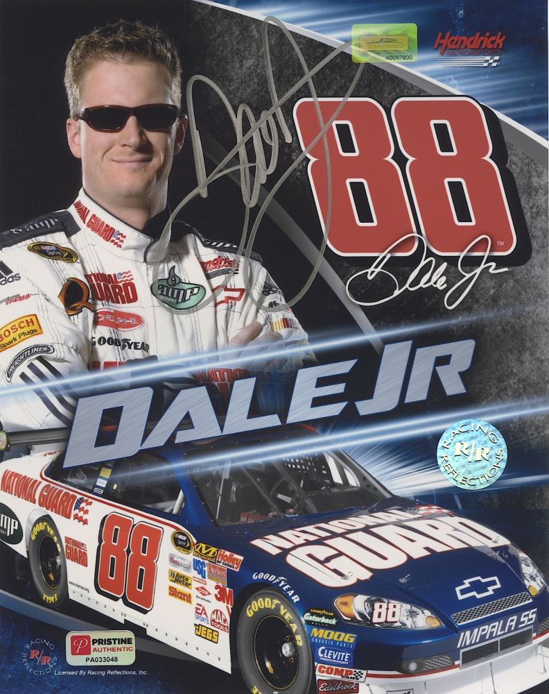 Dale Earnhardt Jr. Signed NASCAR 8x10 Photo (Dale Jr. Hologram)