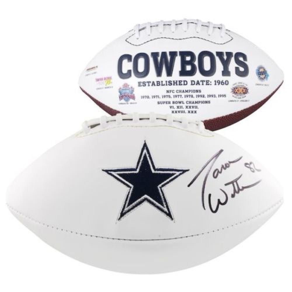Jason Witten Signed Dallas Cowboys Logo NFL Football (Fanatics Hologram)