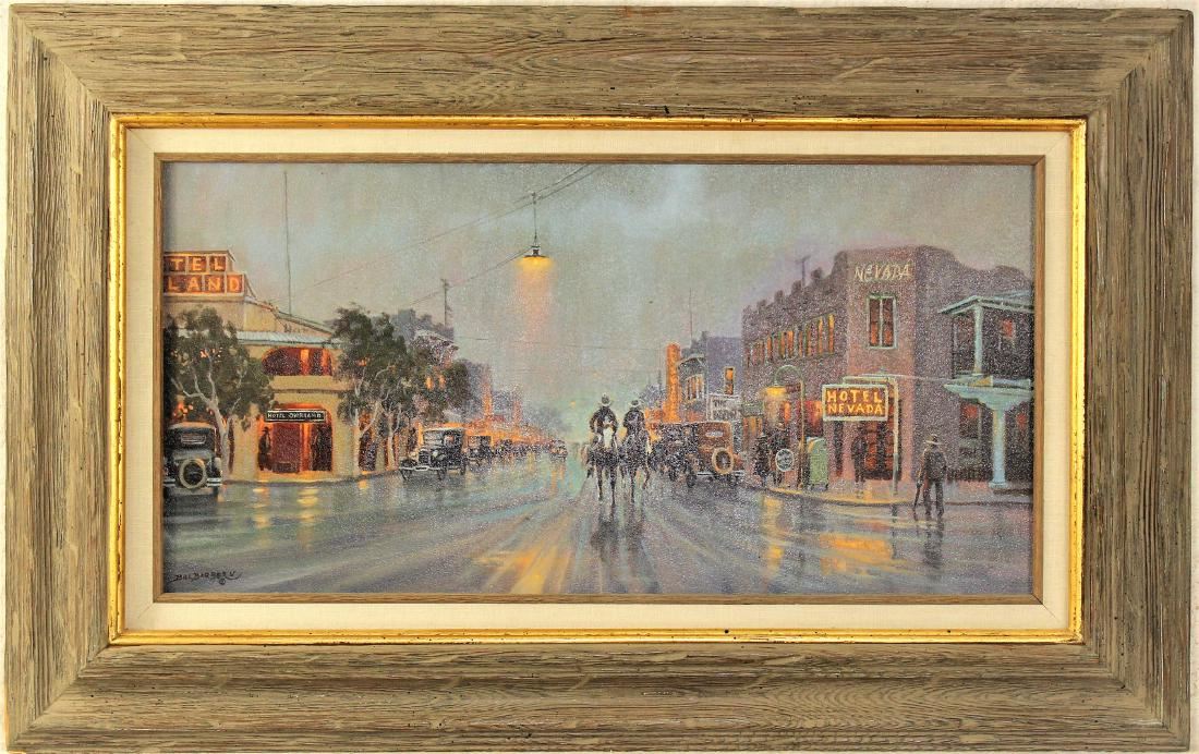 Bill Barber Oil Painting