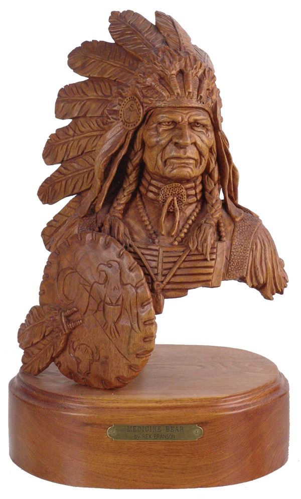 Rex Branson Wood Carving
