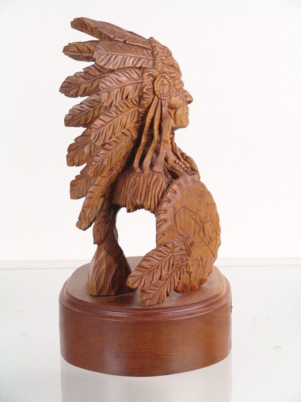 Rex Branson Wood Carving
