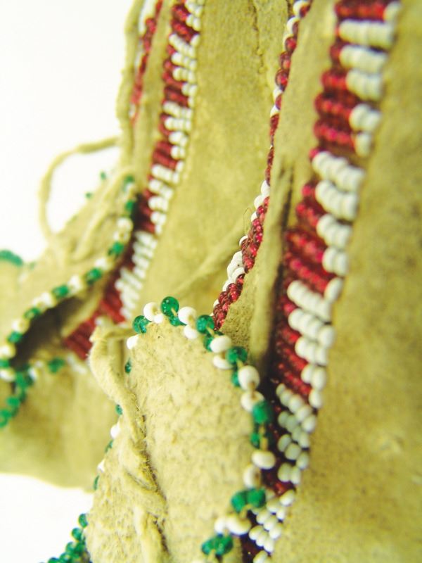 Comanche Beaded Child's Moccasins