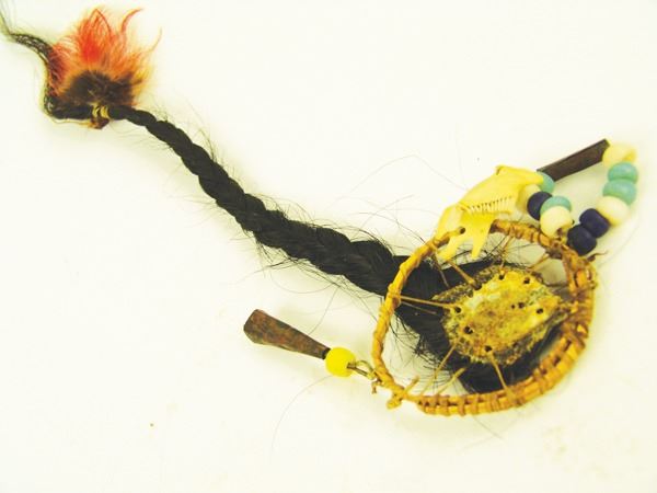 Horsehair "Scalp Lock"